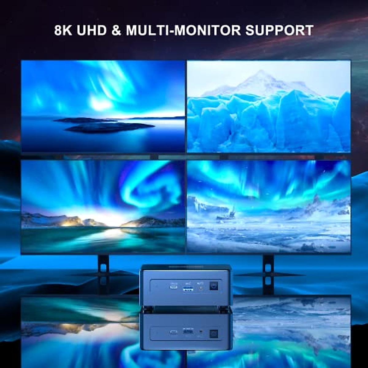 GEEKOM Mini PC Mini IT11, 11th Intel Core i7-11390H (4C/8T, up to 5.0GHz), 32GB DDR4 RAM 1TB M.2 SSD, Windows 11 Mini PC NUC 11, Support 8K UHD/USB4.0/WiFi 6/BT5.2, Home&Office Mini Desktop Computers