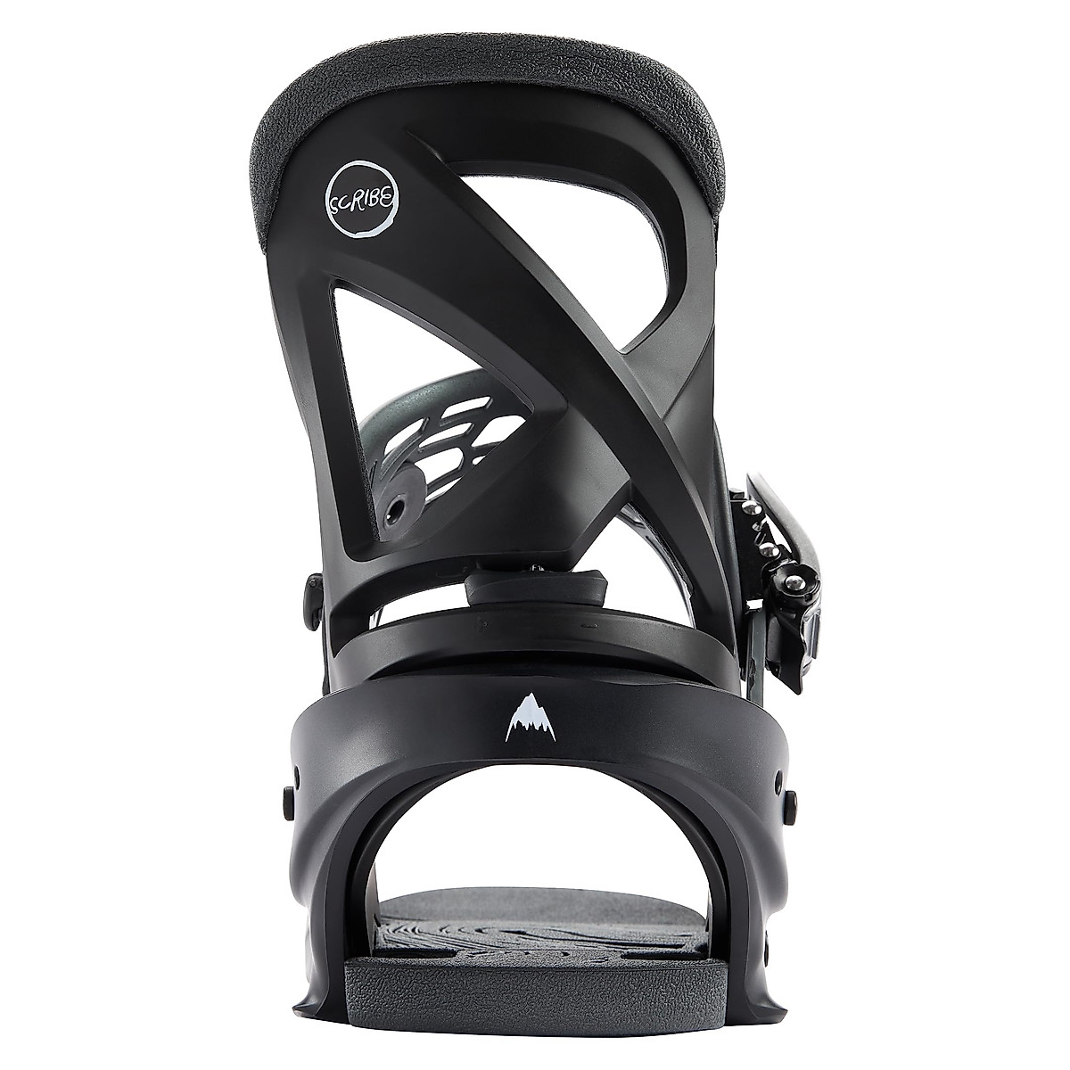 Burton Womens' Scribe Re:Flex Snowboard Bindings (Black, M (6-8))