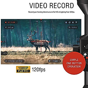 ATN Thor 4 384x288, 2-8x Thermal Scope w/Video rec in HD, Smooth Zoom, Bluetooth and Wi-Fi (Streaming, Gallery & Controls)