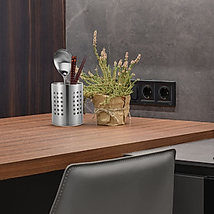 2pcs Stainless Steel Chopstick Holder Kitchen Utensils Organizer Utensil Drying Basket Flatware Drainer Basket Sink Drying Rack Stainless Steel Holder Chopsticks Cage Storage