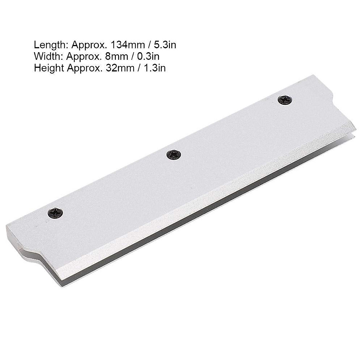Memory RAM Heat Sink, Memory RAM Cooler DDR Heatsink for Computer Water Cooling System Accessories(Silver)