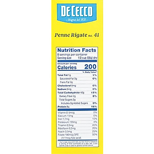 De Cecco Penne Rigate Pasta, 16 Oz