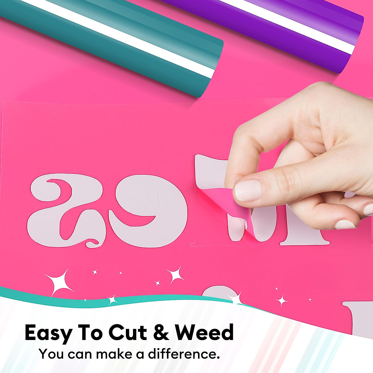 TransWonder Gold Puff Vinyl Heat Transfer - 3D Puff Heat Transfer Vinyl HTV Puff Vinyl 12" x6' for Heat Press T Shirts Compatible with Cricut Air or Maker (Gold)