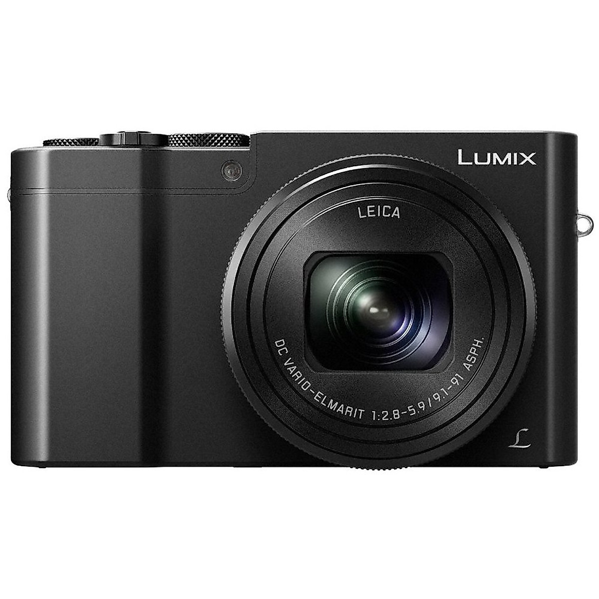 Panasonic LUMIX DMC-ZS100K 20 MP Digital Camera (Black) + 64GB Dual Battery Deluxe Accessory Bundle