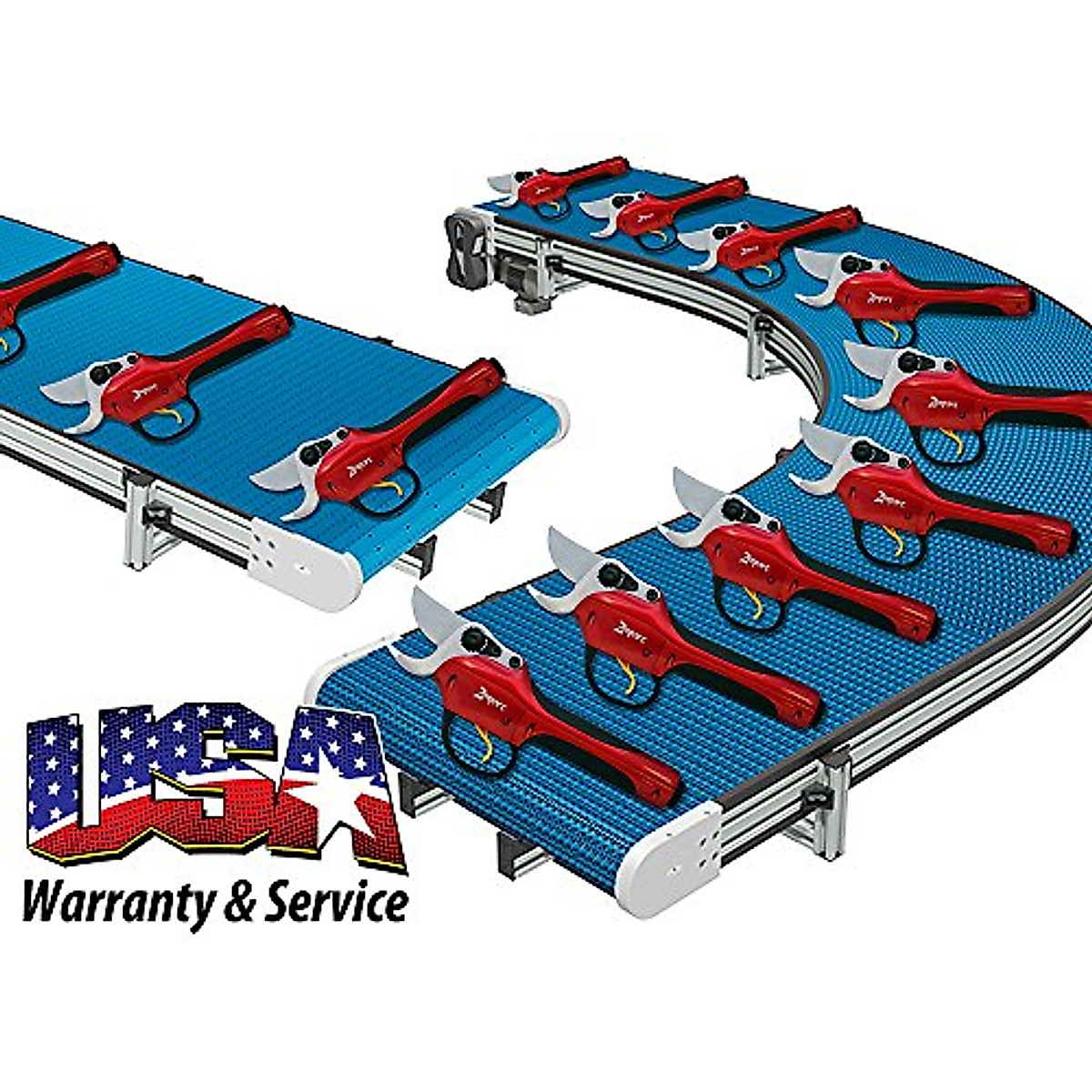 Zenport EP2 ePruner 1.25-inch Cut Battery Powered Electric Pruner