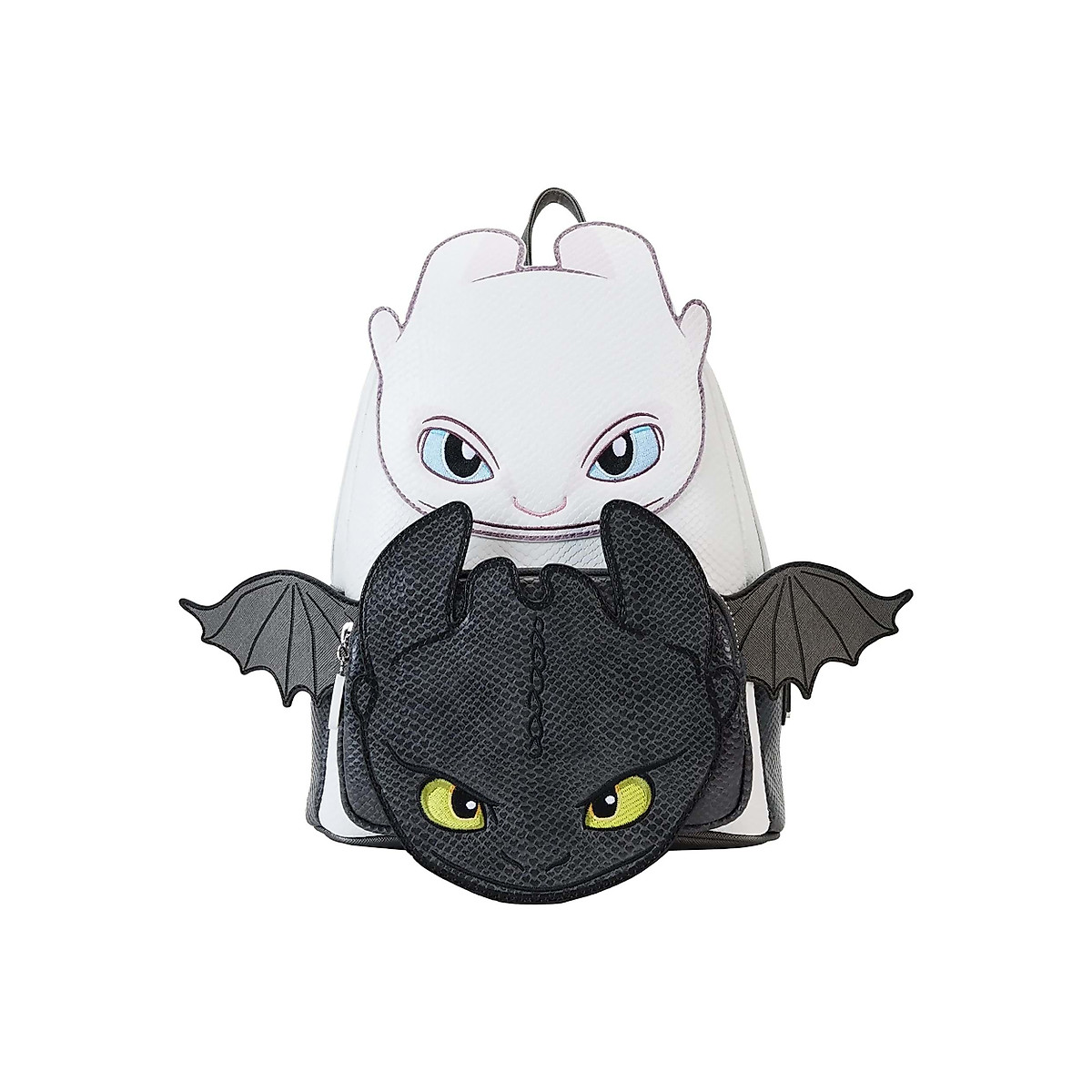 Loungefly How to Train Your Dragon Light and Night Fury Mini Backpack