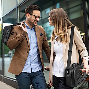 SARLAR Fashion Travel Protective Case for Oculus Meta Quest 3S/Quest 3/Quest 2/Vision Pro VR Gaming Headset and Touch Controllers Accessories Carrying Bag,Include Lens Protection Cover