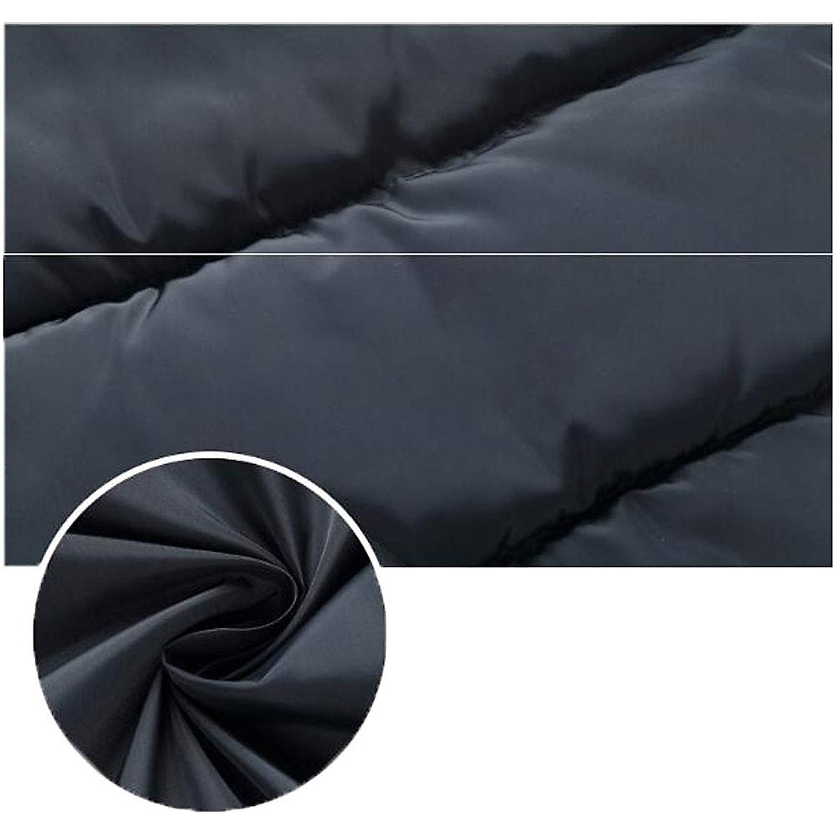 LANBAOSI Baby Boys Girls Winter Coat Toddler Kids Warm Hooded Jacket Outerwear Black