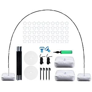 Balloon Arch kit with Base, 9Ft Tall &10Ft Wide Adjustable Balloon Arch Stand Party Backdrop Decoration Tool for Wedding Birthday Baby Shower Halloween Christmas Party