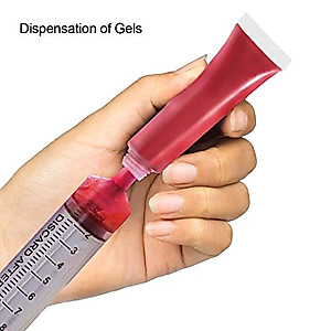 CYGNUS SUPPLIES 4 Pack - 10ml Syringes Without Needle for Measuring, Lip Gloss, Liquid refilling, Dispensing, DIY Crafts, DIY Lip Gloss Accessories, Feeding Pets, Food, Scientific Labs