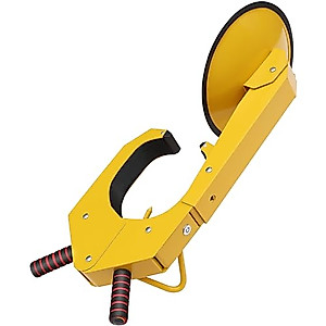 Mophorn 2pcs Heavy-Duty Trailer Wheel Clamp Locks - Adjustable Anti-Theft Tire Locks for Trailers, Cars, Trucks, SUVs