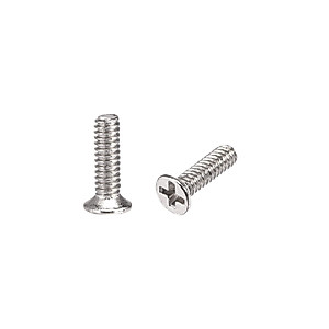 uxcell M1.4 x 5mm Phillips Screw Fastener Silver Tone for Laptop PC TV Fan Switch 500pcs