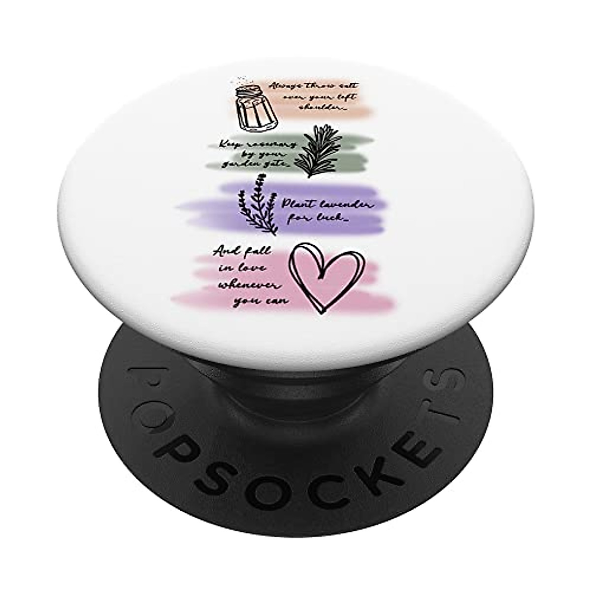 Practical Magic Witch Gardening Card Gardeners Plant Lovers PopSockets Swappable PopGrip