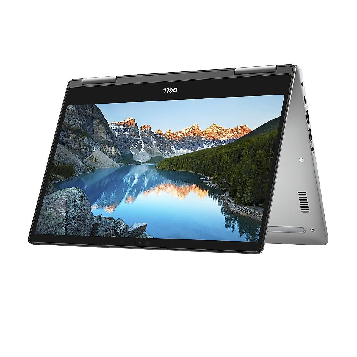 Dell Inspiron 13 7373 13.3-Inch 256GB SSD Core i7 2-in-1 Touch-Screen Laptop (16GB RAM, Intel Core i7-8550U, Windows 10 Home) I7373-7227GRY - Era Gray (Renewed)
