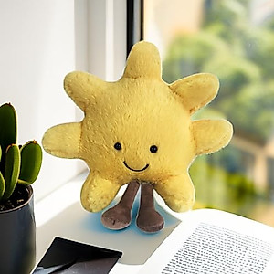New Moon Sunshine Plush Toy Cute Smile Fun Filled Animal Pillow Soft Plush Toy for Children's Birthday Gift