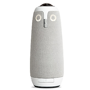 Meeting Owl 3 (Next Gen) 360-Degree, 1080p HD Smart Video Conference Camera, Microphone, and Speaker (Automatic Speaker Focus & Smart Zooming) (Renewed)