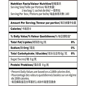 Imozai Organic Puerh Tea Bags 100 Count Individually Wrapped