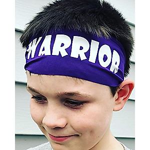 5 Pack of Ninja Headbands, Warrior Headband for Kids, Adult Wide Headbands, Ninja Party Favors for Boys, Unisex Athletic Headgear Five Pack - Set of 5 (Multi Red)
