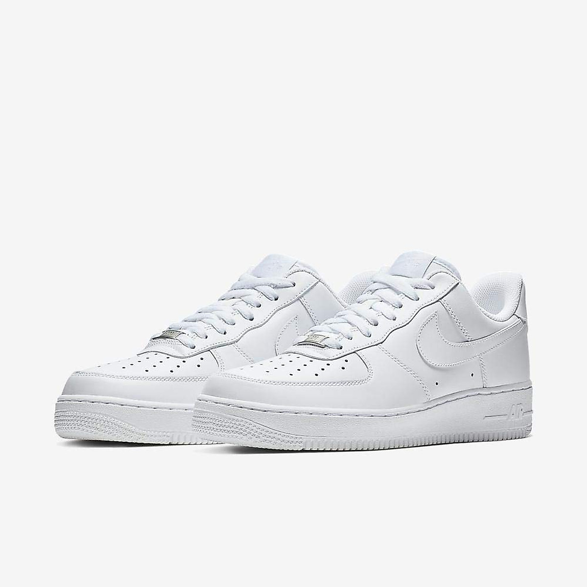 Nike Air Force 1 ´07, Women’s Low-Top Sneakers, Weiß (White/White), 4.5 UK
