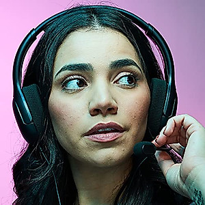 PDP Gaming AIRLITE Xbox Headset with Noise-Cancelling Microphone, Licensed Microsoft Series X|S, Xbox One Accessories, PC/Windows 10/11, Lightweight Wired Power Stereo headphones - Black