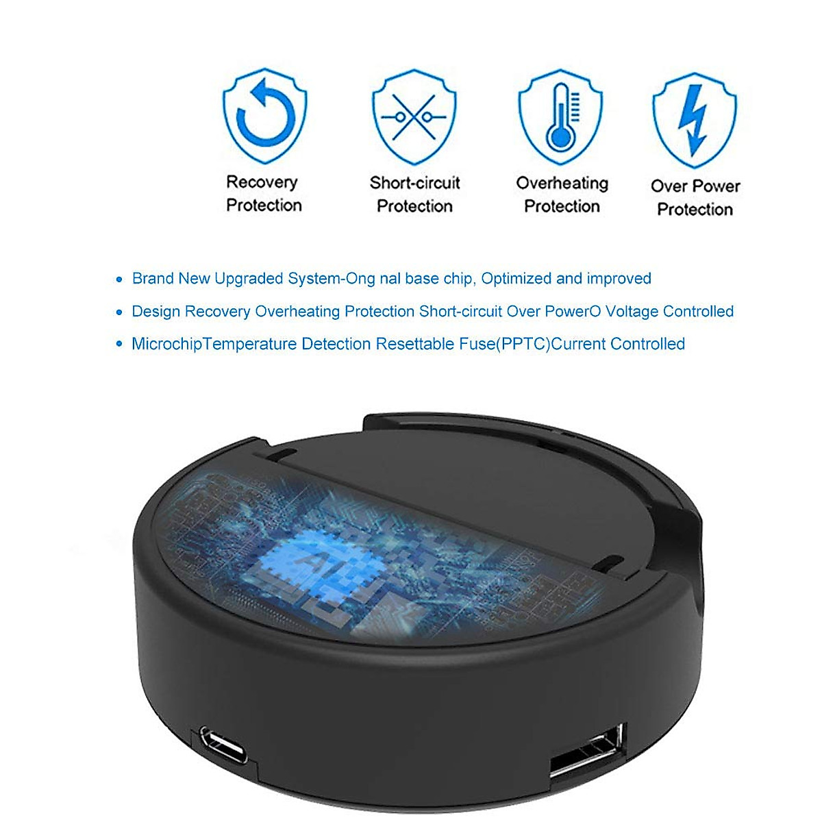 J&TOP Charging Dock for Nintendo Switch Lite, Charging Station with 2 USB Ports Compatible with Wired Controllers