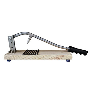 NOMAL Stainless Steel Vertical Oyster Shucker Adjustable Oyster Clam Opener Machine Heavy Duty Oyster Sheller Practical Tool for Hotel Buffets, Homes Gift (WOOD)