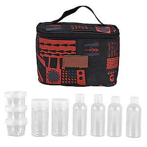 SALUTUY Seasoning Containers,9 Boxes Transparent Spices Container Set with Storage