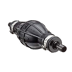 Quicksilver 8M0061875 Primer Bulb with 2 Hose Clamps for 5/16'' (8 mm) Fuel Lines