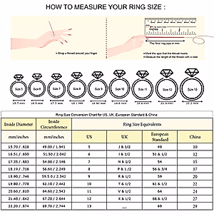 Gem Stone King 10K Rose Gold 6MM Round Gemstone Birthstone White Created Sapphire and White Diamond Accent 3-Stone Engagement Ring | Three-Stone Wedding Anniversary Promise Ring For Women