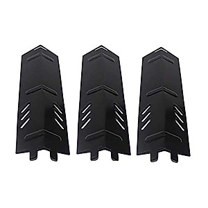 Adviace Grill Replacement Parts for Backyard Grill BY13-101-001-11, BY16-101-002-05, GBC1429WB, Porcelain Enamel Heat Plates for Backyard GBC1329W, GBC1429W, BY14-101-001-01, WM16-GBC1429WB Grills