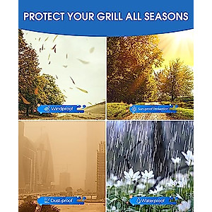 Griddle Cover for Blackstone Griddle, Epicmelody 36-inch 600D Heavy Duty Grill Cover for Outdoor Grill, Flat Top Grill Cover with Straps, Waterproof Grill Cover for Camp Chef and More 4-Burner Griddle