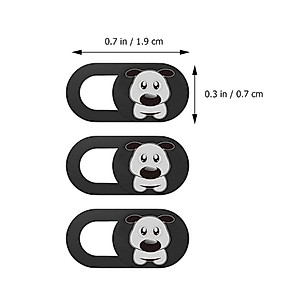 SOLUSTRE 3pcs Camera Cover Camera for Computer Laptop Computer Slide Rail Abs Cell Phone Slider