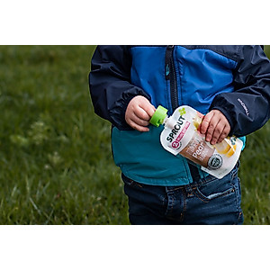 Sprout Organic Stage 2 Baby Food Pouches, Strawberry Pear Banana, 3.5 Ounce (Pack of 6)