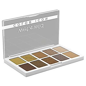 Wet n Wild Color Icon 10-Pan Eyeshadow Makeup Palette, Yellow Call Me Sunshine, Long Lasting, Shimmer, Metallic, Glittery, Matte, Rich Smooth Pigment, Cruelty Free