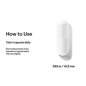 Thorne Vitamin D-5000 - Vitamin D3 Supplement - 5,000 IU - Support Healthy Bones, Teeth, Muscles, Cardiovascular, and Immune Function - NSF Certified for Sport - Dairy-Free, Soy-Free - 60 Capsules