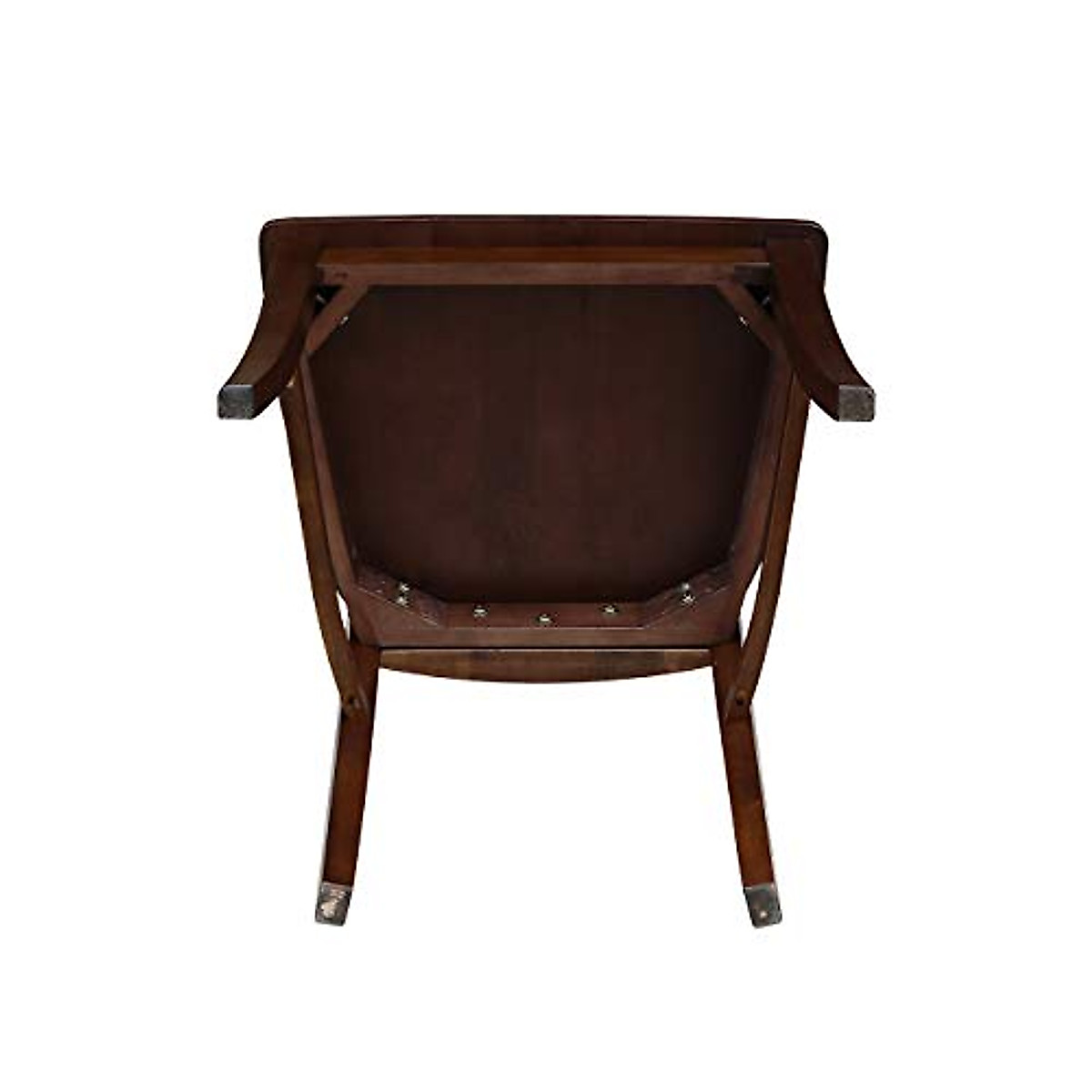 International Concepts Mission Side Chairs, Set of Two, Espresso