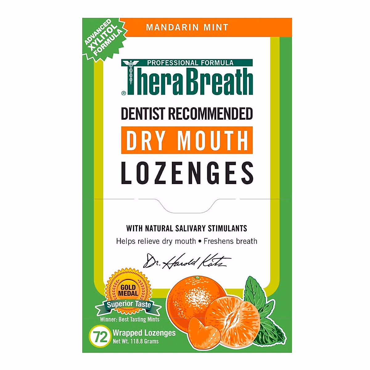 Dr Katz Therabreath Lozenges 72pc Box