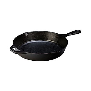 Lodge L8SK3 10.25" Skillet With Assist Handle