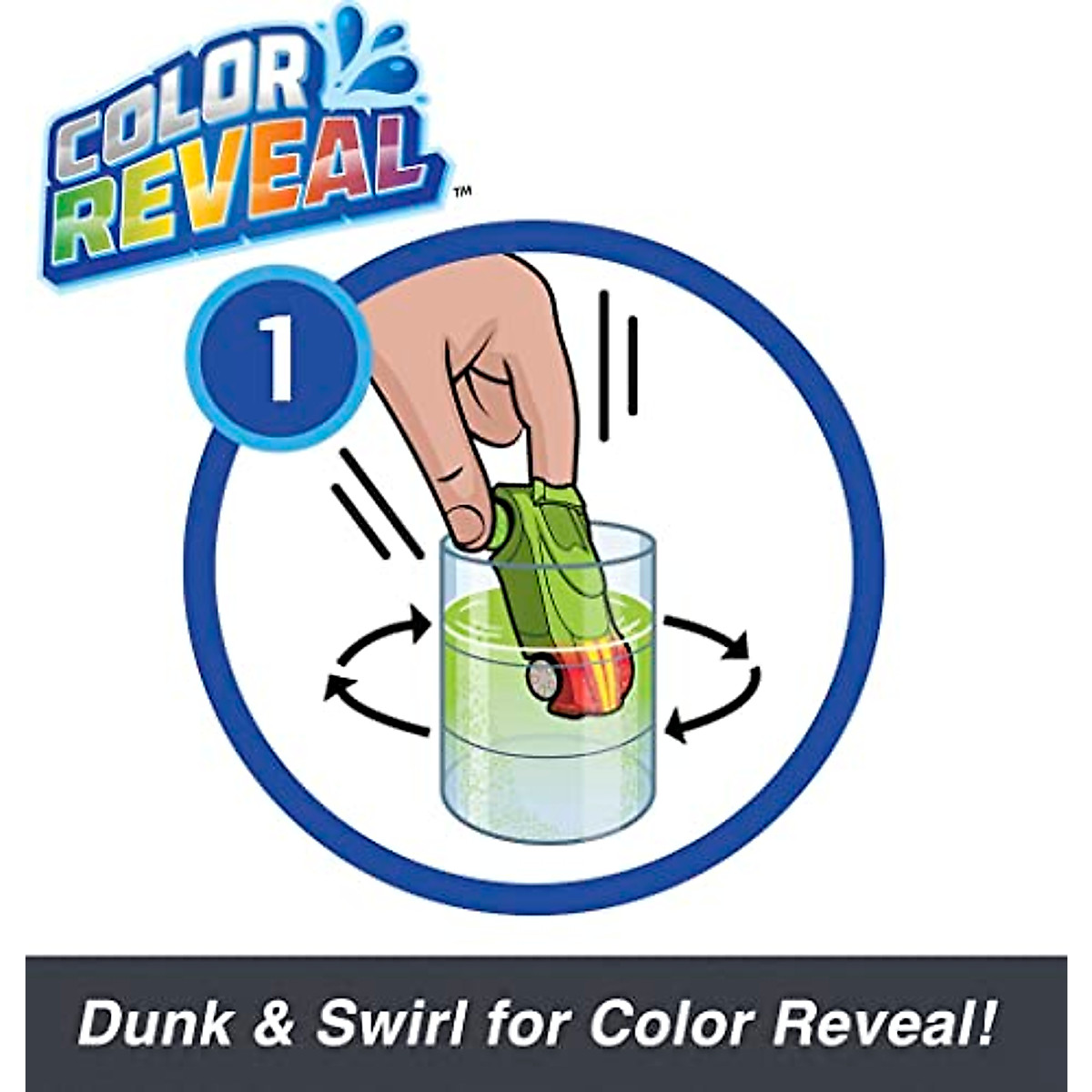 Hot Wheels Set of 2 Color Reveal Cars or Trucks in 1:64 Scale, Surprise Reveal & Repeat Color Change (Styles May Vary)