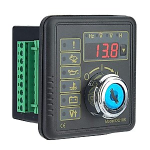 YWBL-WH Generator Controller Module DC10K Engine Manual Start Generator Controller Control Module Control Panel,