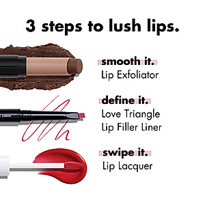 e.l.f. Lip Lacquer, Nourishing, Non-Sticky Ultra-Shine Lip Gloss With Sheer Color, Infused With Vitamins A & E, Vegan & Cruelty-Free, Love Bite