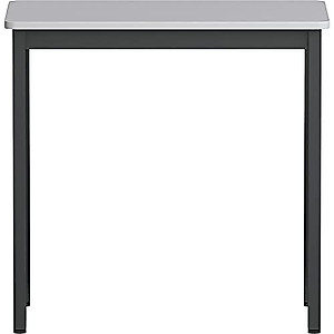 Lorell Utility Table, Grey,Grey