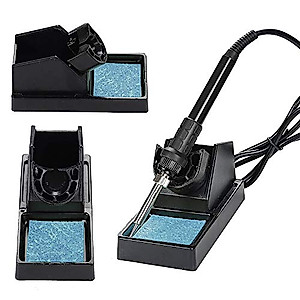 Yescom 2 in 1 Soldering Station Unit Welder Iron Hot Air Gun with 5 Tips and 3 Nozzles Kit 110V