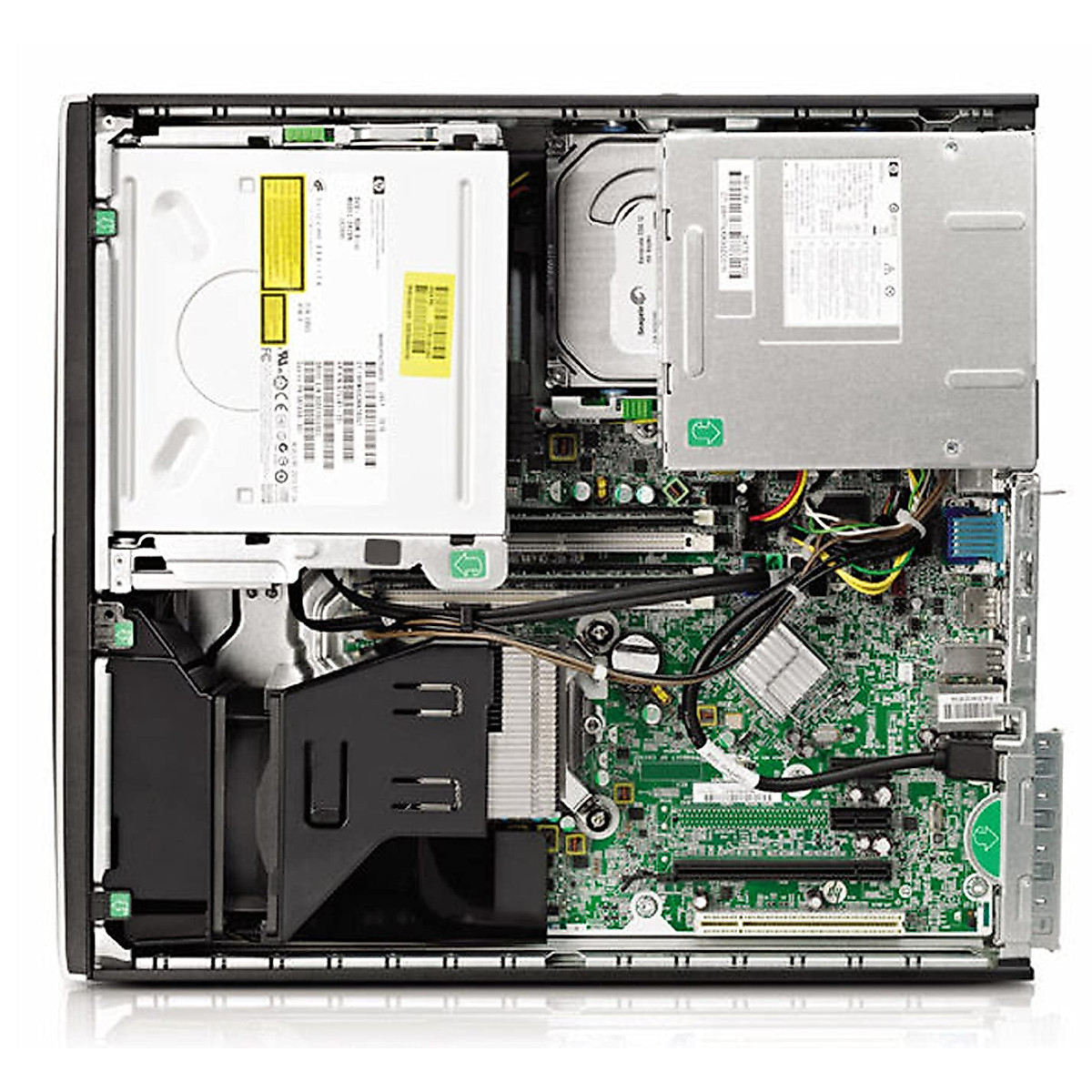 HP Elite SFF Desktop Computer PC, Intel Core i7 3.4GHZ Processor, 16GB Ram, 512GB M.2 SSD, WiFi & Bluetooth, Wireless Keyboard and Mouse, 22 Inch FHD LED Monitor, Windows 10 (Renewed)