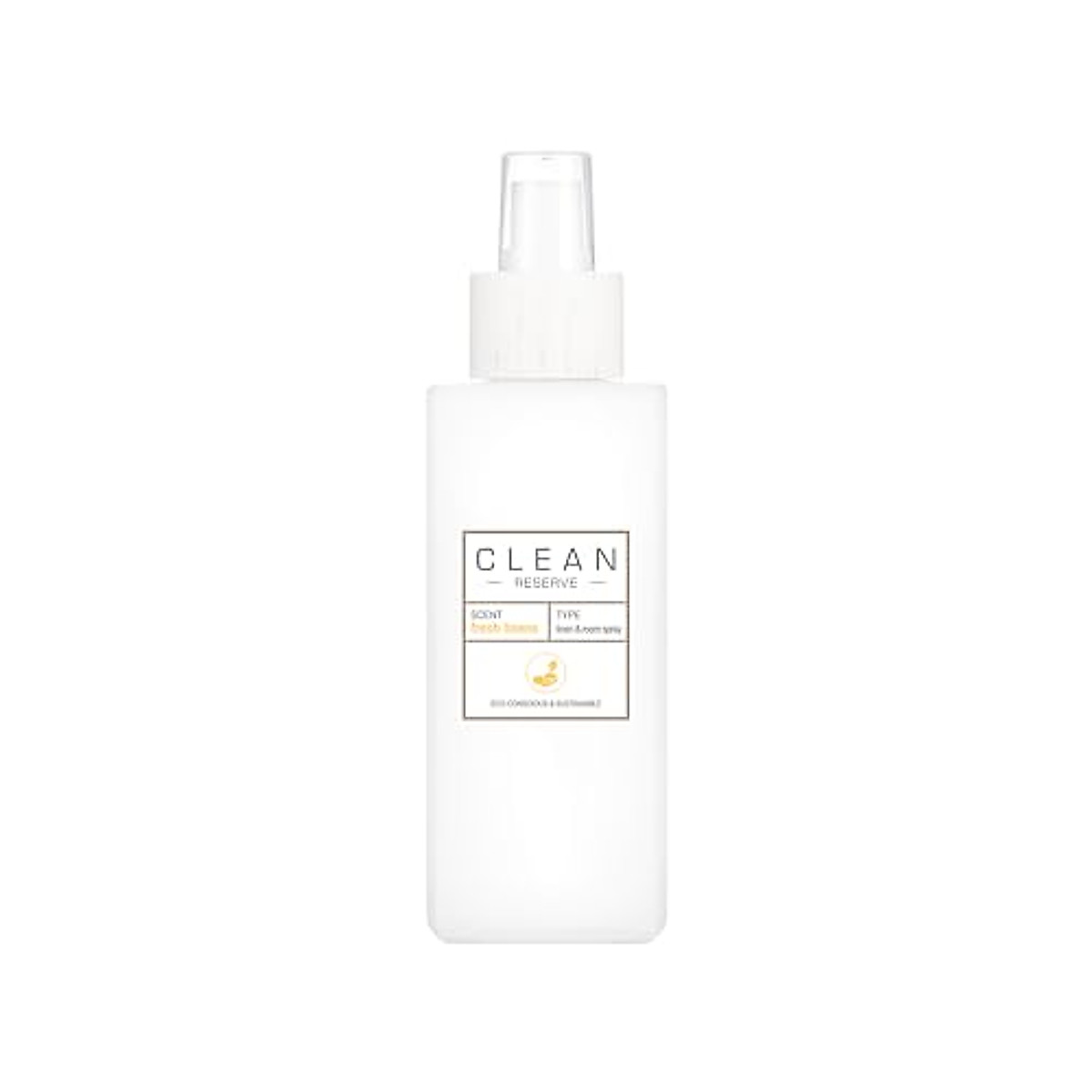 CLEAN RESERVE Home Linen & Room Spray | Aromatic Mist in Reusable Glass Vase | Gentle Vegan Formula | Perfect Freshener for Fabrics or Air | 5.0 oz/148 mL