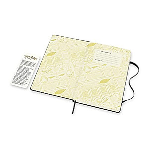 Moleskine Limited Edition Harry Potter 18 Month 2021-2022 Weekly Planner, Hard Cover, Large (5" x 8.25"), Black