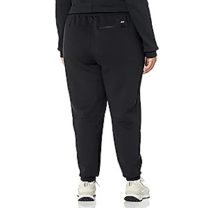 Amazon Essentials Women's Active Sweat Jogger (Available in Plus Size), Black, Medium