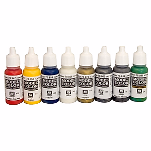 French Napoleonic Paint Set (8) (boxed Vallejo)