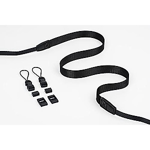 MINI GAGA DOROM Universal Adjustable Slim Shoulder Sling Neck Strap for All Camera DSLR SLR (Black)