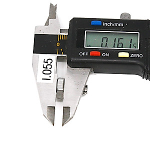 1/4"-20 x 1/2" 304 Grade Stainless Steel Cap Screw Hex Bolts (25 Pack), Sturdy with Stainless Steel Construction, Fully Threaded, Coarse, 20 Thread Pitch, 0.5 in. Length Fastener